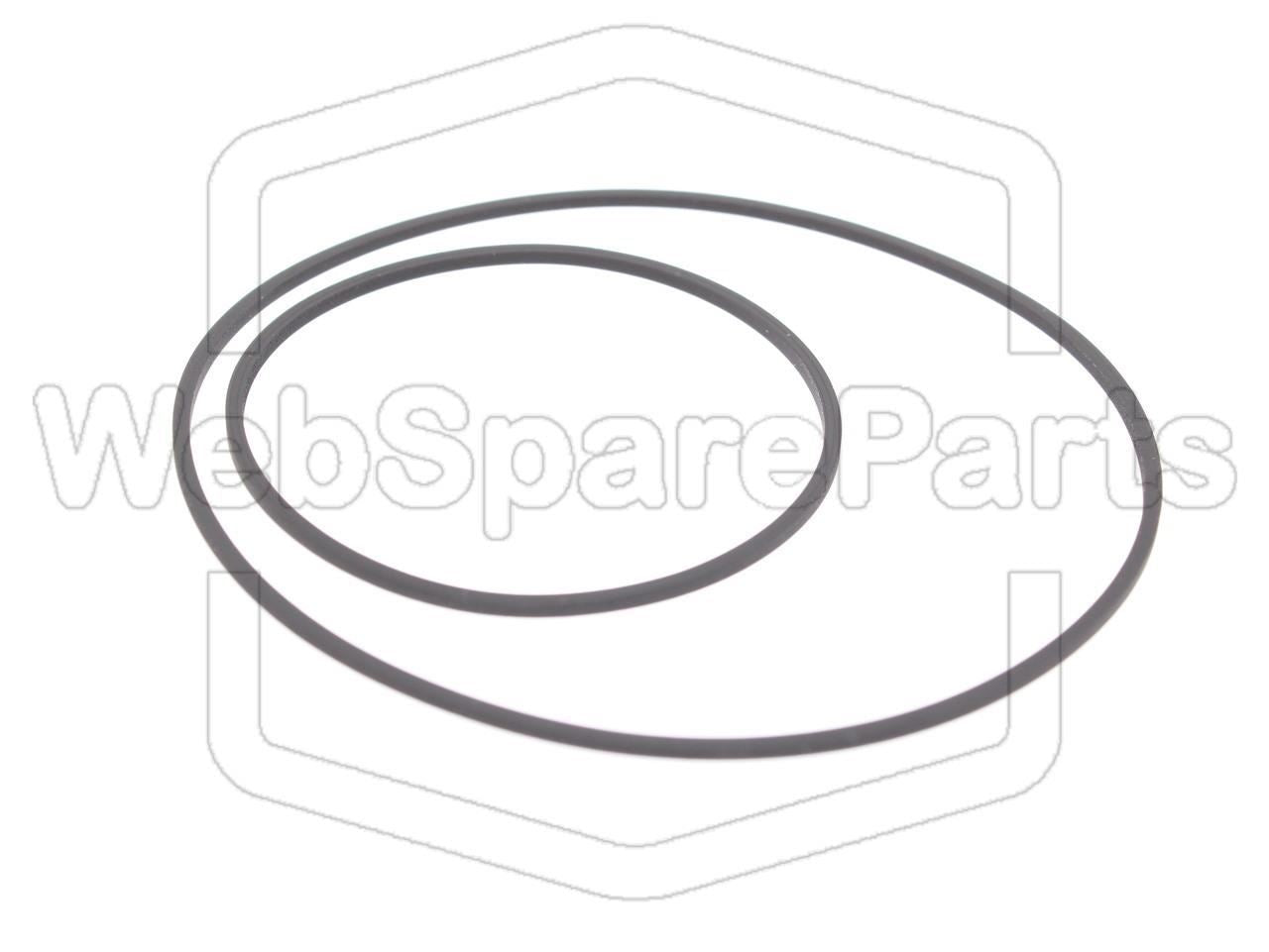 Riemen-Set für Kassettendeck Aiwa XR-MD510 – WebSpareParts